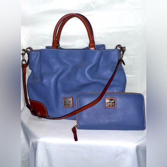 Dooney & Bourke | Bags | Dooney Bourke Set Brenna Satchel W Matching ...